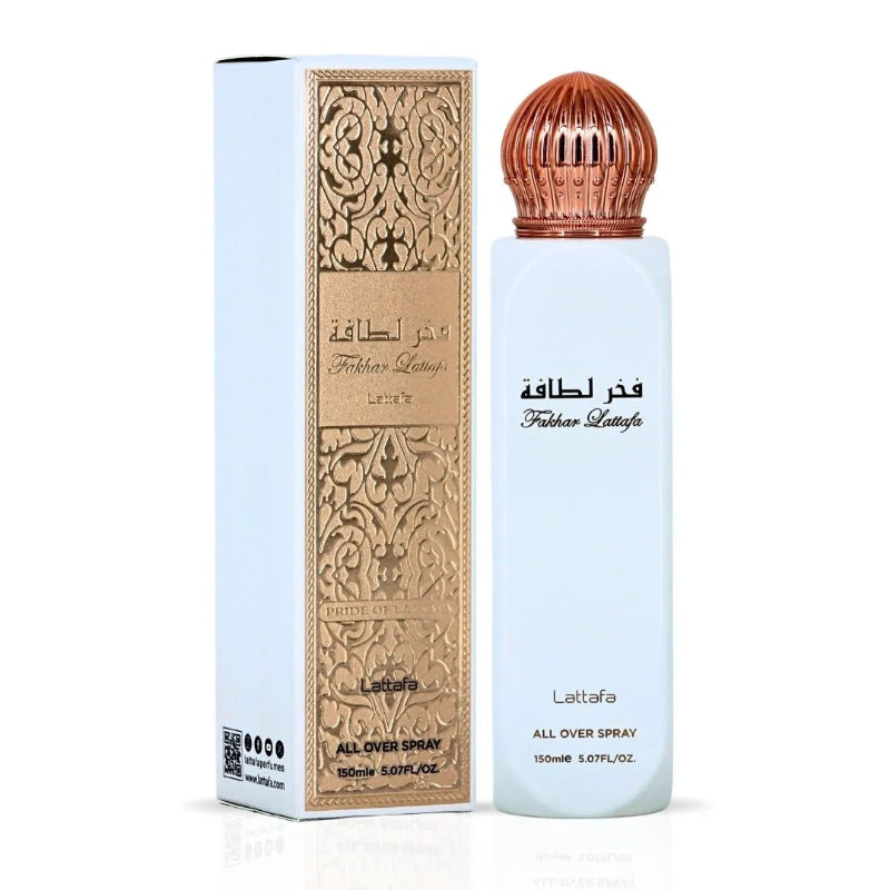 Lattafa All Over Fakhar for Women Bodyspray 150 ml - Fragra.de