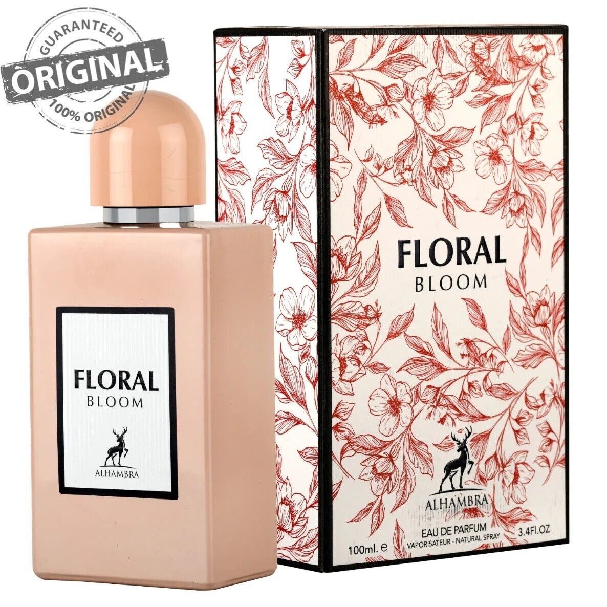 Maison Alhambra Parfum Floral Bloom Eau de Parfum 100ml - Fragra.de